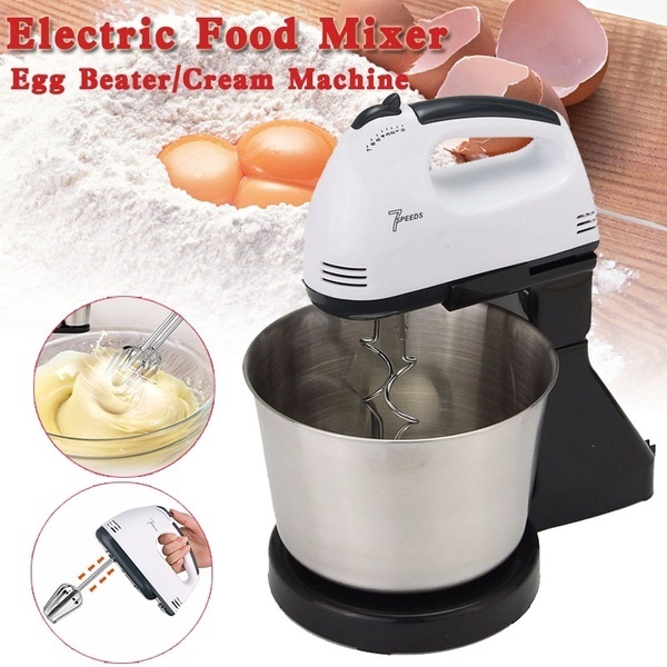 NEW Electric Stand Mixer Whisk Machine Egg Beater Blender Mixing Bowl ...