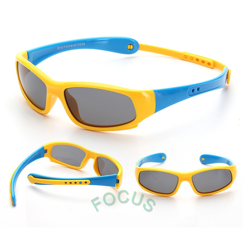 Kids Neck Hang Sunglasses Sports Polarized Boys Girls Shades Children ...