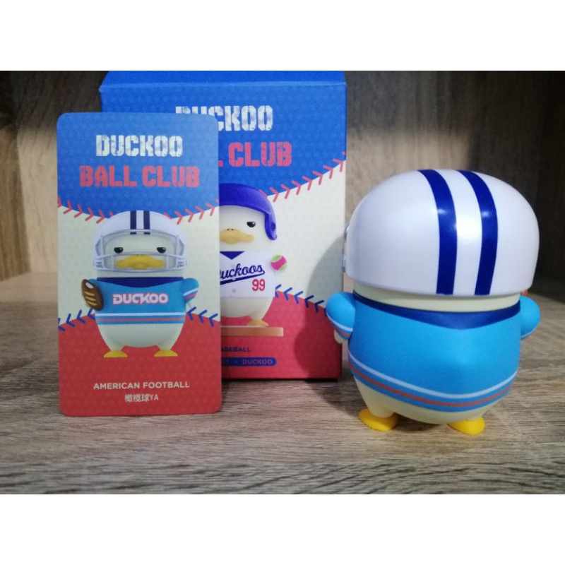 Duckoo Ball Club Series งาน Popmart ตัวเป็ดอเมริกัน ฟุตบอล American ...