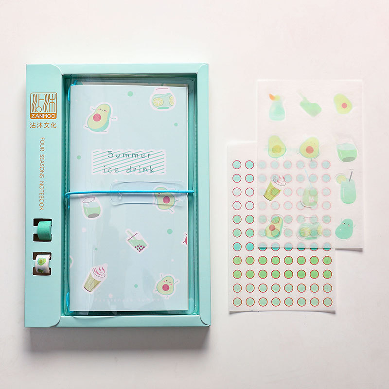 Z0049 hand account book set Net Red Girl heart cute student hand ...