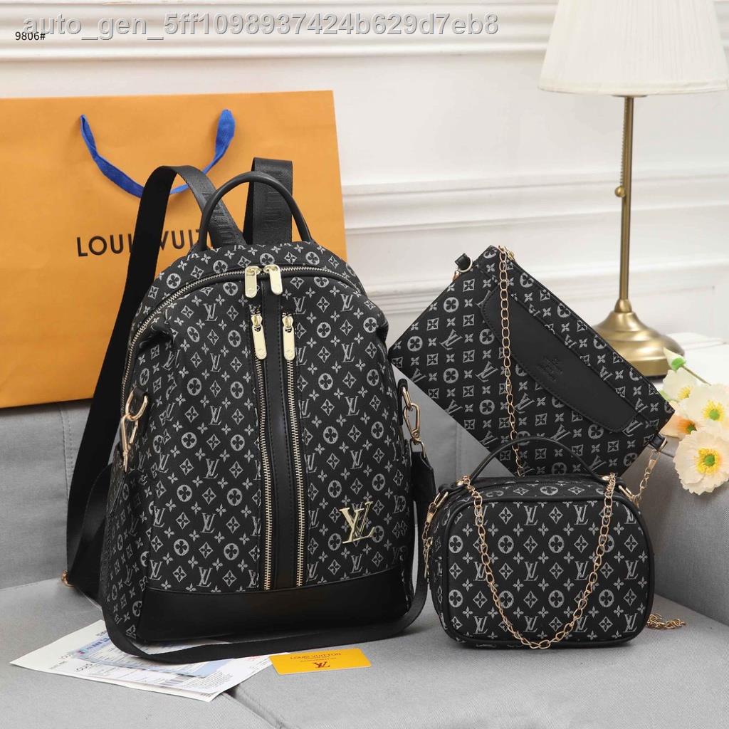 Louis Vuittox Backpack Monogram 9806 set 3in1 - yhulzoekoo - ThaiPick