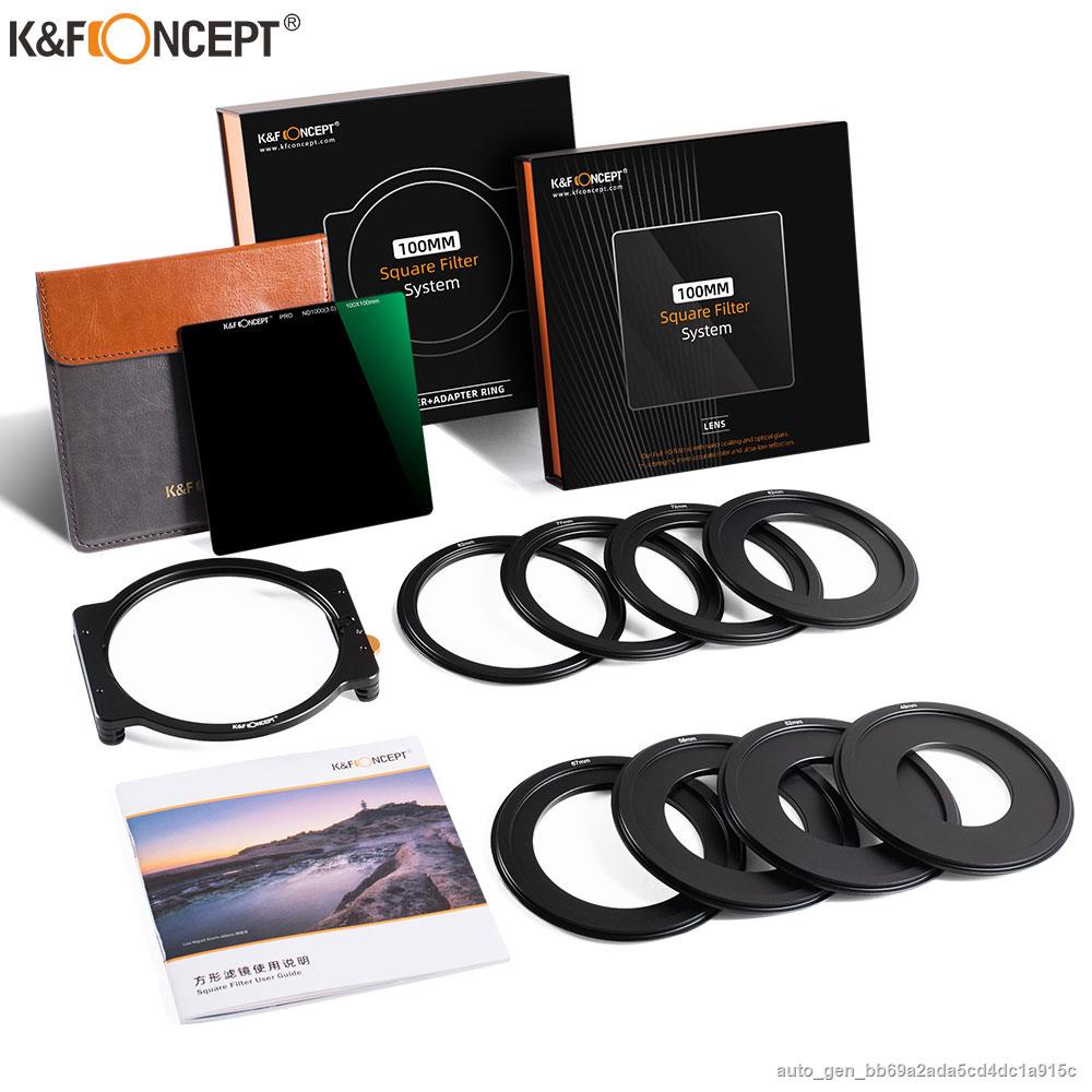 Kampf Concept Nd1000 Square Filter 100x100mm Lens Filter With Metal ...
