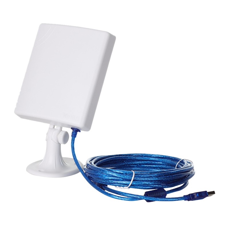 อะแดปเตอร์รับสัญญาณไร้สาย 150 Mbps High Gain 14 Dbi 5 M Usb Wifi ...
