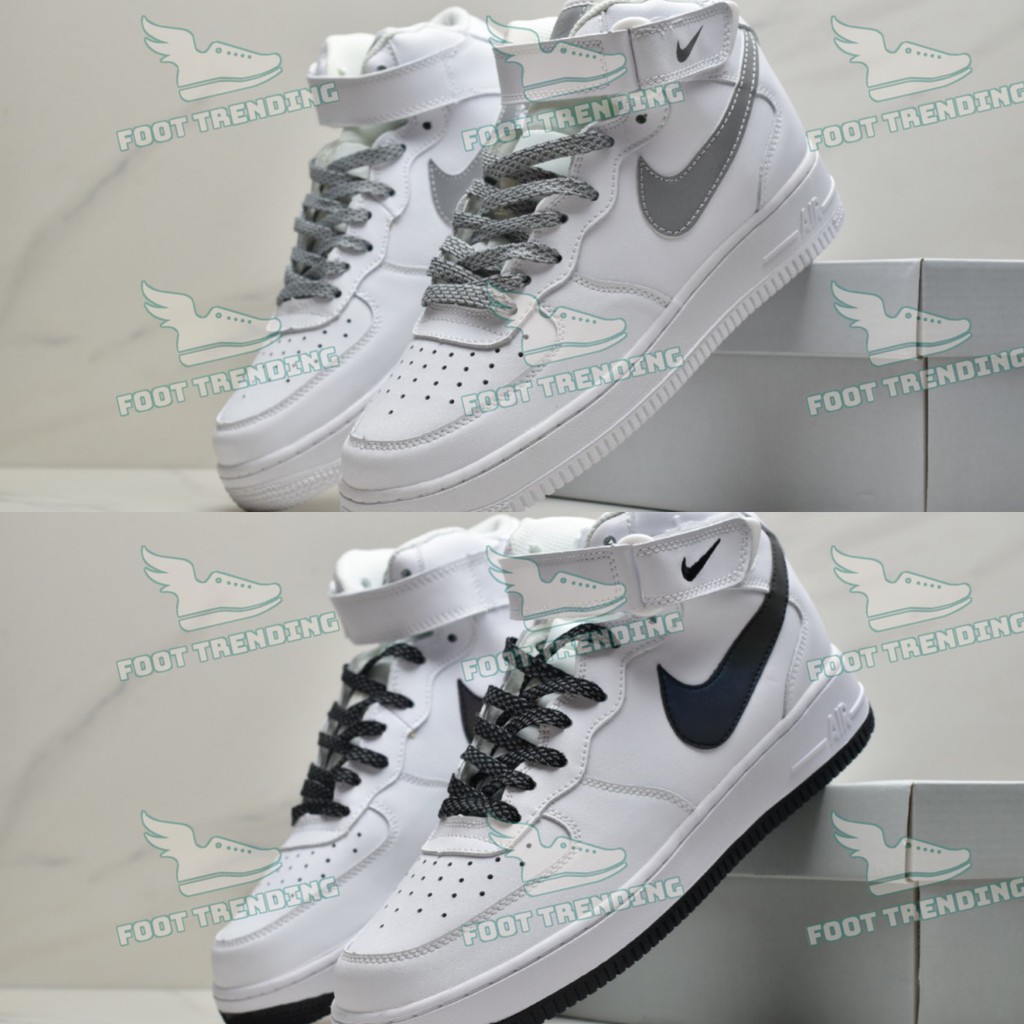 Nike Air Force 1 Retro AF1 366731 Men Women Unisex Sneakers Shoes Mid ...