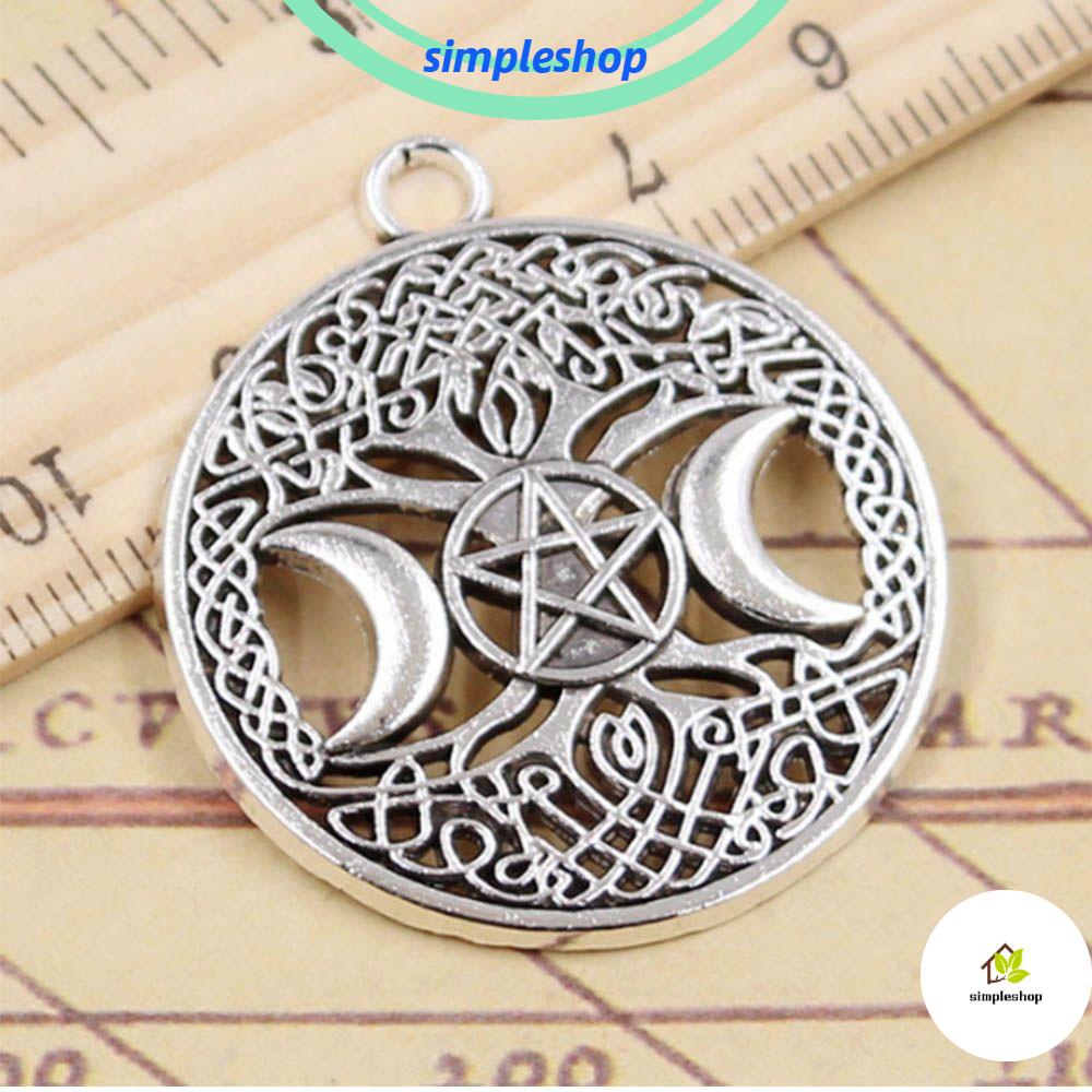SIMPLE Woman Retro Jewelry Necklace Goddess Pendants Witchcraft Worship ...