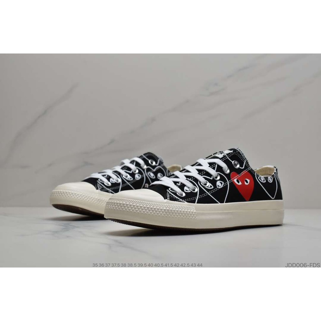 100 original CDG x Converse chuck taylor all star Kawakubo Ling side ...