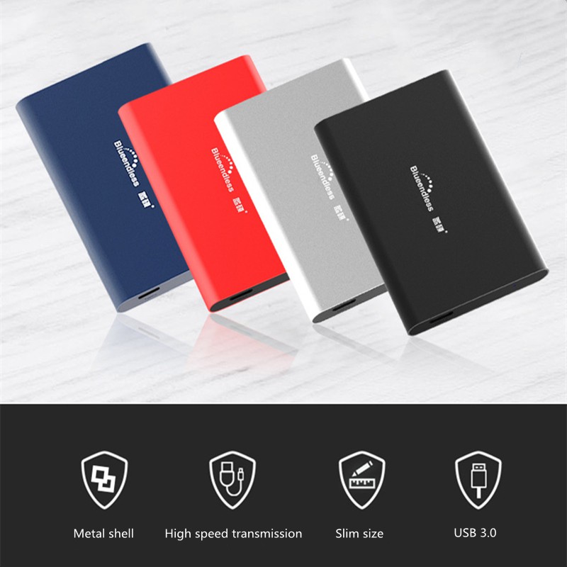 ฮาร์ดดิสก์ External Hard Drive2.5"1TB USB3.0 Portable2TB 500G Disco ...