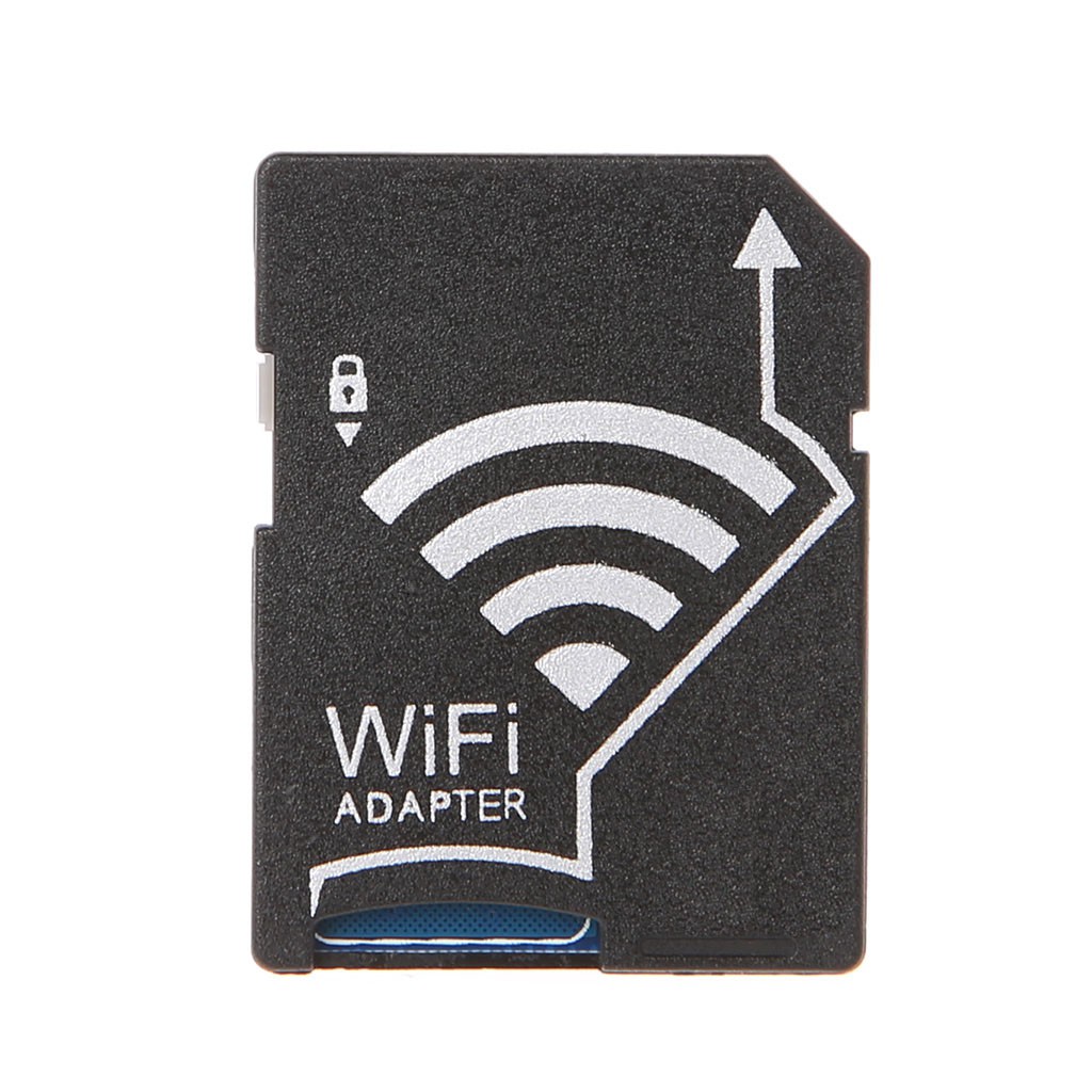 อะแดปเตอร์ Micro SD TF to SD Card Wifi Adapter สำหรับกล้องถ่ายภาพ - zzzone.th - ThaiPick