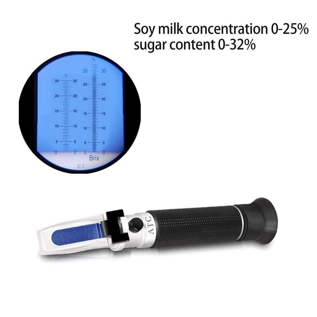 Sweetness Test Refractometer Reader Meter Range Brix Honey Sugar ...
