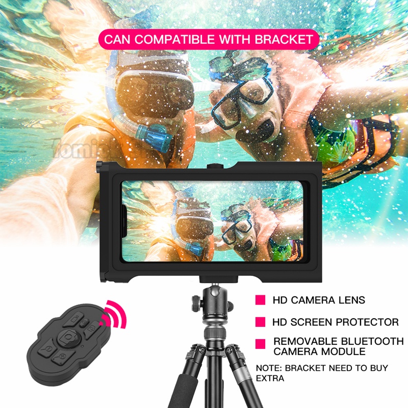 SHELLBOX 2022 NEW Upgrade Professional Diving Phone Case 15M Underwater ...