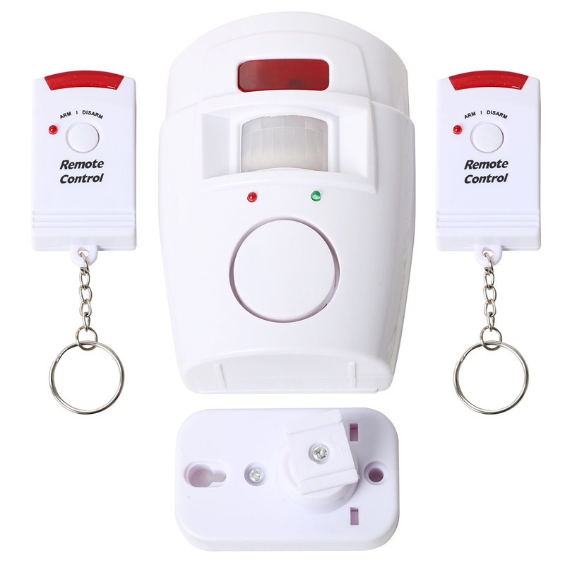安检器With 2 Remote Controls for Home Shed Garage Caravan Alarm Security ...