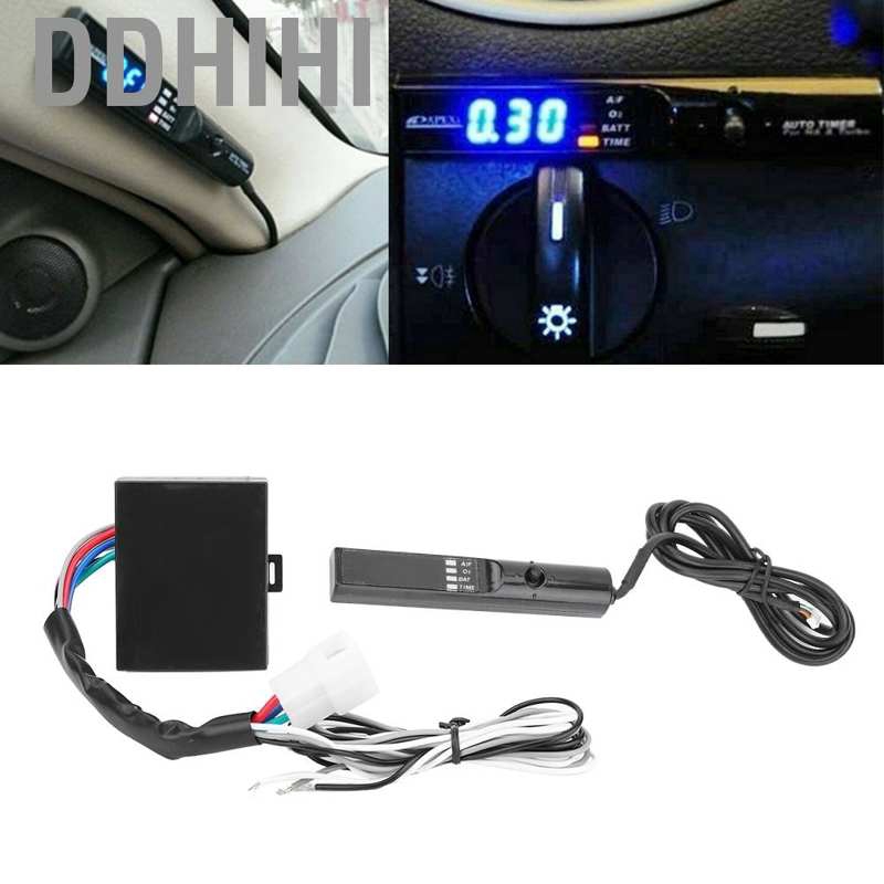 Ddhihi 12V Auto Turbo Timer APEXI Modified for Universal Car Plastic ...