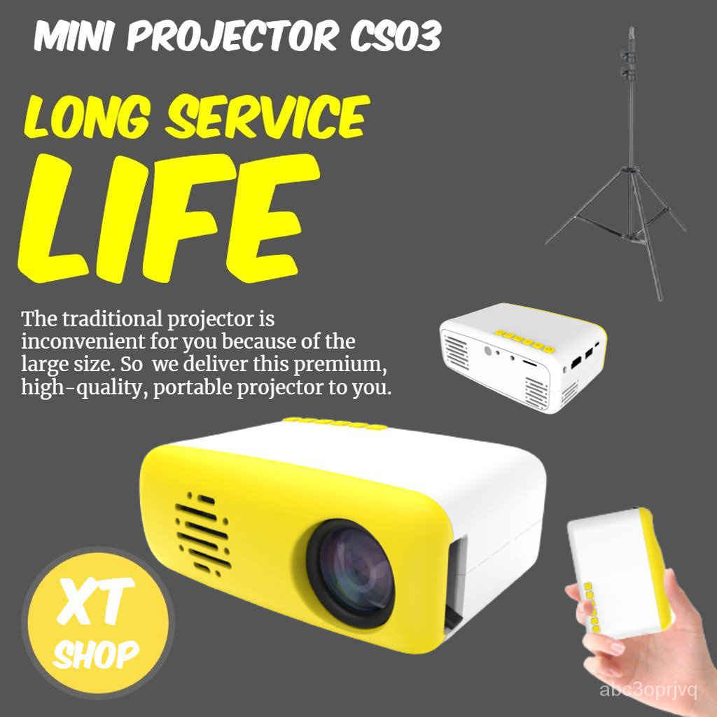 [Strong Screen] YG300/CS03 Original Home Office Projector HD 1080P ...
