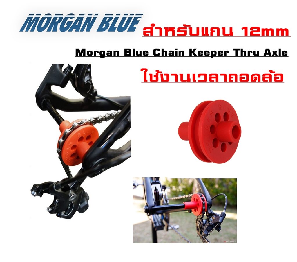 ตัวรั้งโซ่ ดันโซ่ ดันโซ่จักรยาน เซอร์วิส Morgan Blue Chain Keeper Thru ...
