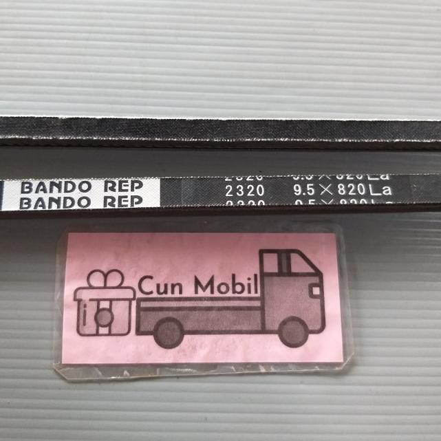 `☍ เข็มขัดพัดลม BANDO REP 2320 9.5x820 Today สําหรับผู้ชาย ...