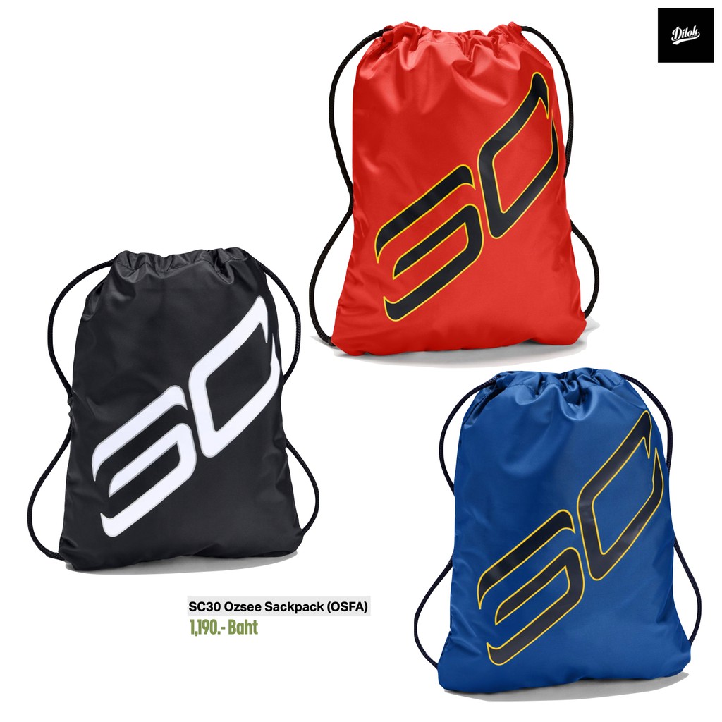 UnderArmour กระเป๋าสะพายหลัง SC30 Ozsee Sackpack - dilokstore - ThaiPick