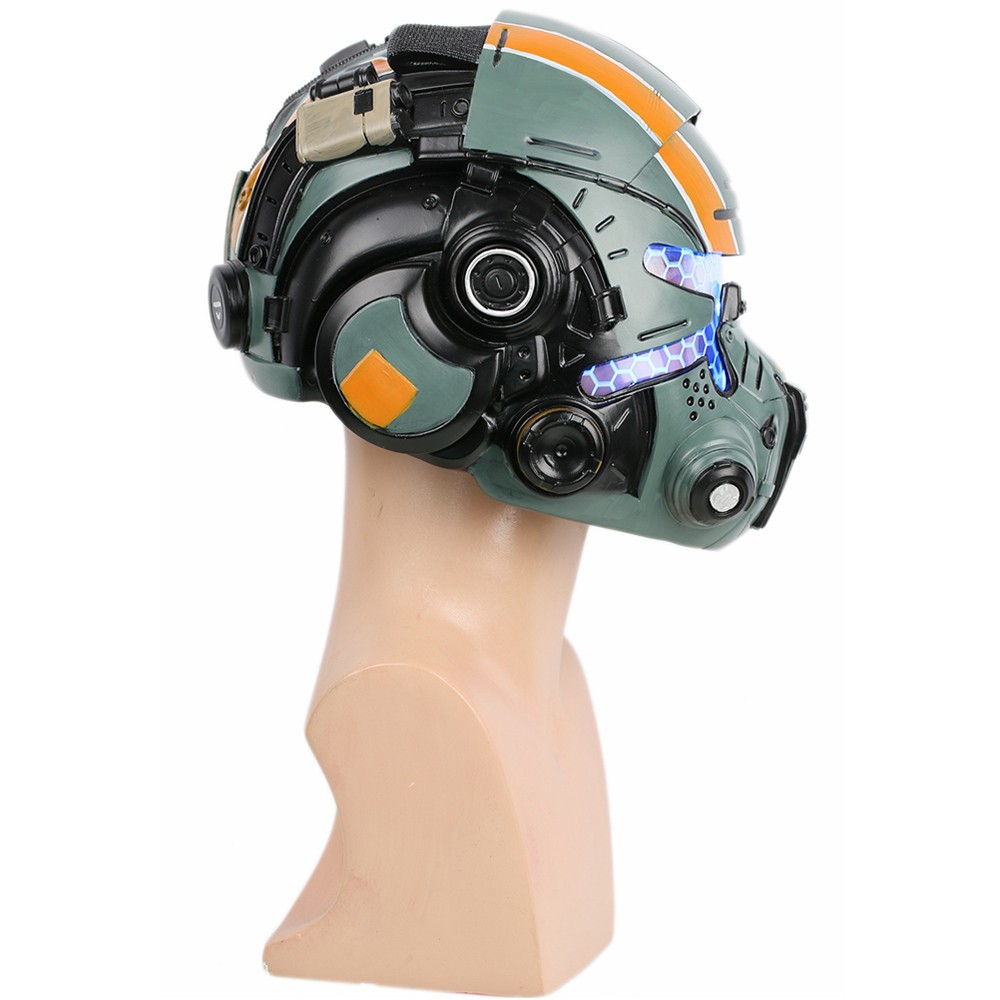 XCOSERTitanfall 2 Jack Cooper Cosplay Helmet Game Full Head Resin Mask ...