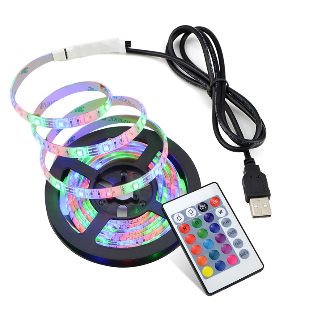 LED Strip Light 5V USB SMD5050 LED TV Background Lighting LED Strip 1M 2M 3M 4M 5M DIY 2835 LED ...
