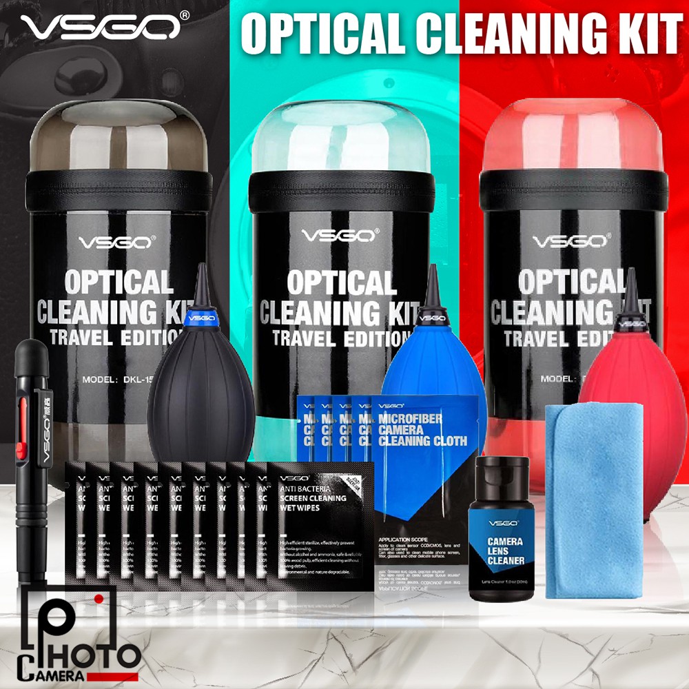 VSGO DKL-15 Travel Cleaning Kit Edition 20 in 1 ชุดทำความสะอาดกล้อง ...