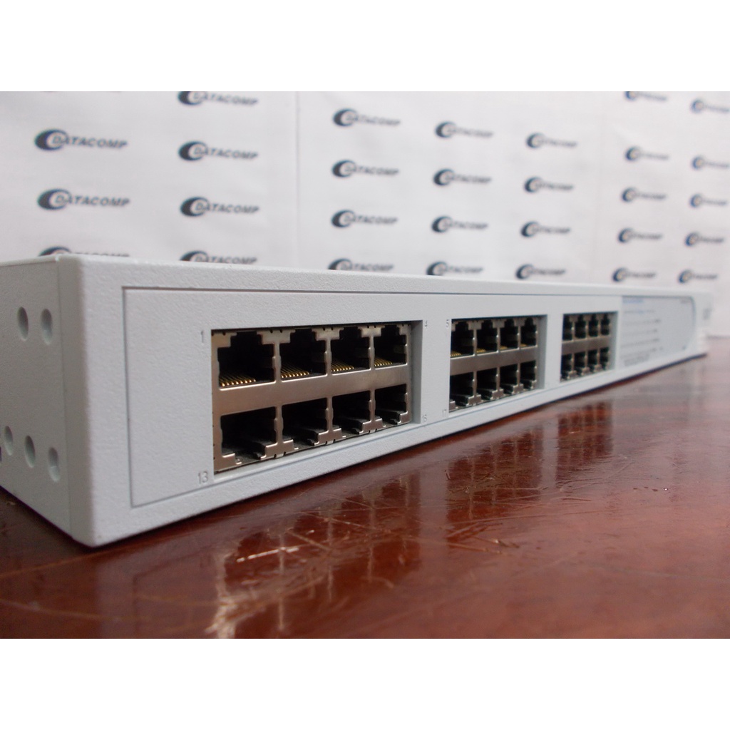 3COM Baseline Switch 2824 24-Port Gigabit 101001000 Mbps สภาพดี พร้อม ...