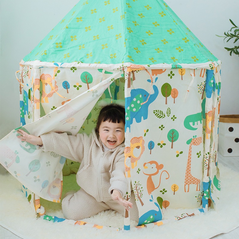 Aisheng yurt เต็นท์เด็กในร่มบ้านเด็กผู้หญิงเจ้าหญิงเล่นบ้านห้องเด็กของ ...