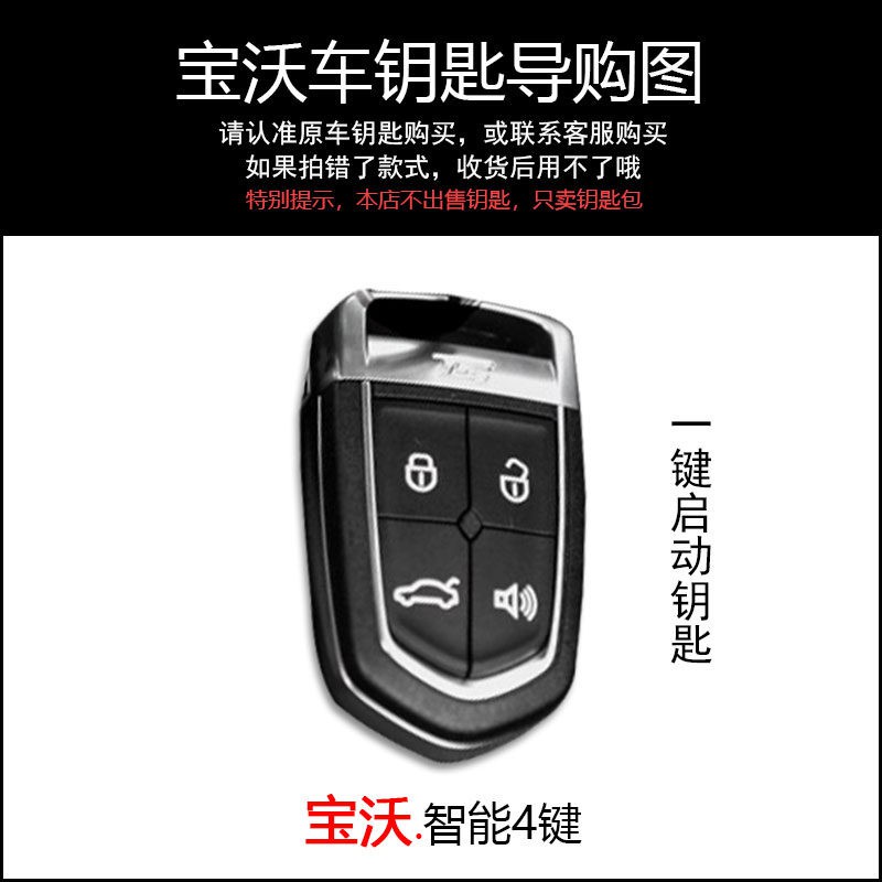 เคสกุญแจรีโมทรถยนต์ อุปกรณ์เสริม สําหรับ Baowo bx5 Baowo bx7 bx520210624 - 100guanjun.th - ThaiPick