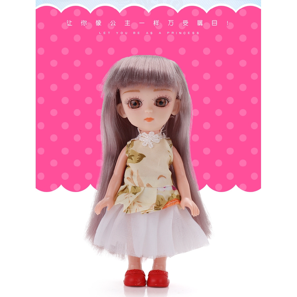 Xue Ni ตุ๊กตาบาร์บี้สาวเจ้าหญิงของขวัญจำลองตุ๊กตาเขย่าฉากแต่งตัวเด็กของ ...