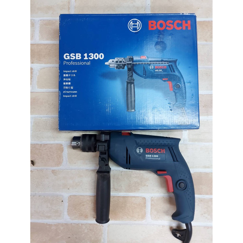 BOSCH GSB 1300 สว่านกระแทก 13 มม. (ฟ้า) - ppp.tools - ThaiPick