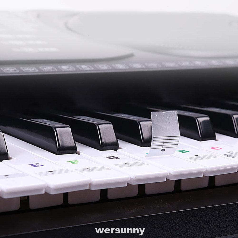 Anti Fade Easy Paste Music Instrument Decorative Accessory Piano ...