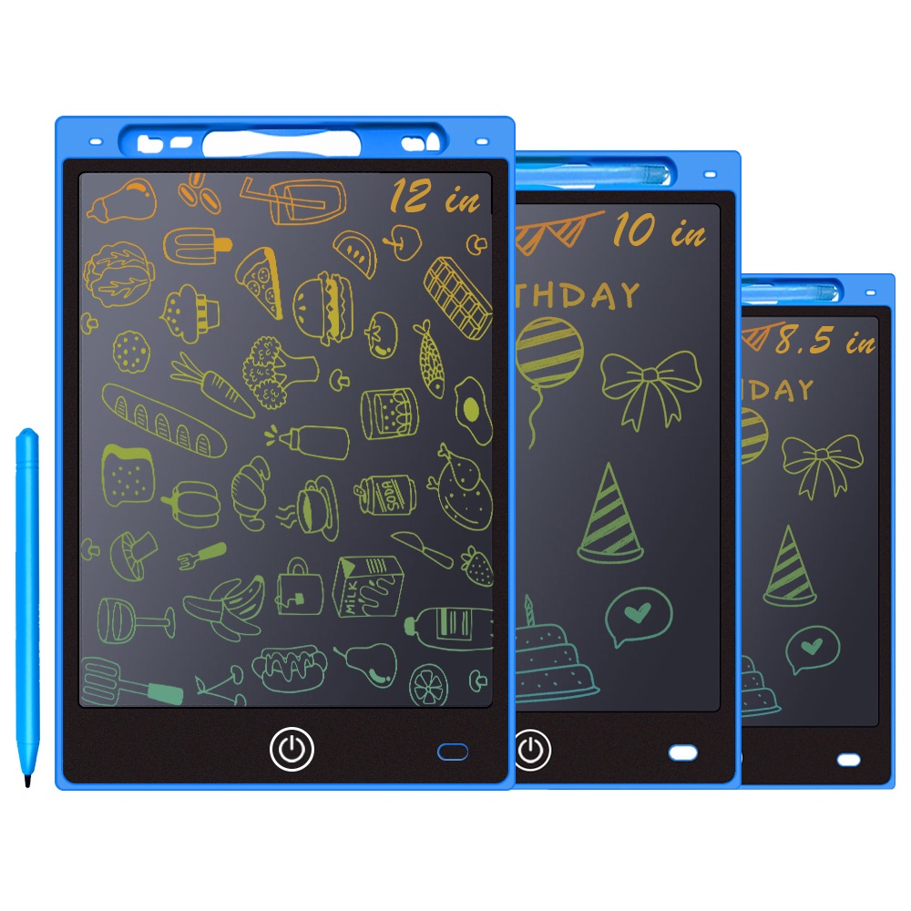B3Pack LCD Writing Tablet Colorful Screen Doodle Board Reusable ...
