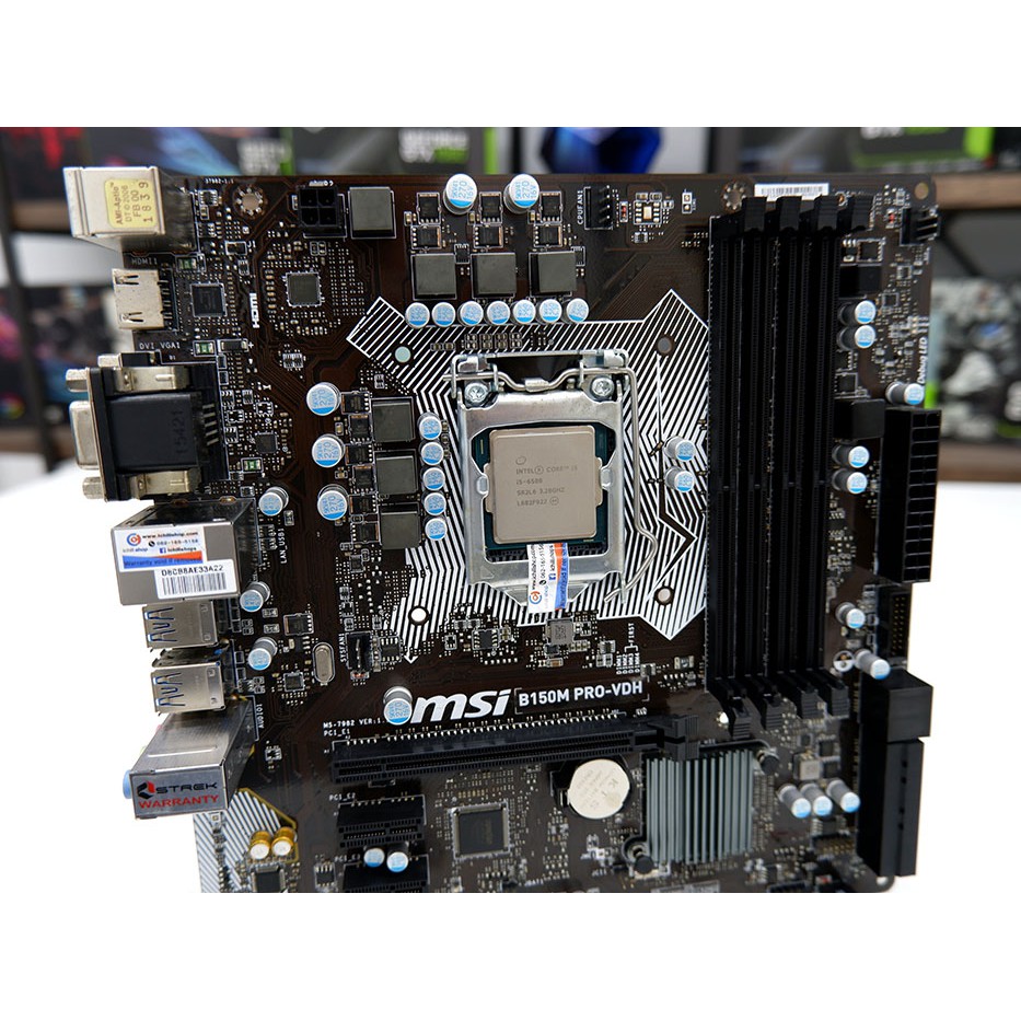 ชุดซีพียูพร้อมเมนบอร์ด CPU Intel I5-6500 3.2GHz MB MSI B150M PRO-VDH No Box P09255 - ichillshop ...