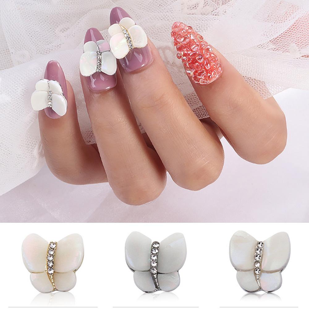 Bliss พลอยเทียม อัลลอย รูปผีเสื้อ 3D สําหรับตกแต่งเล็บ - bliss.th ...