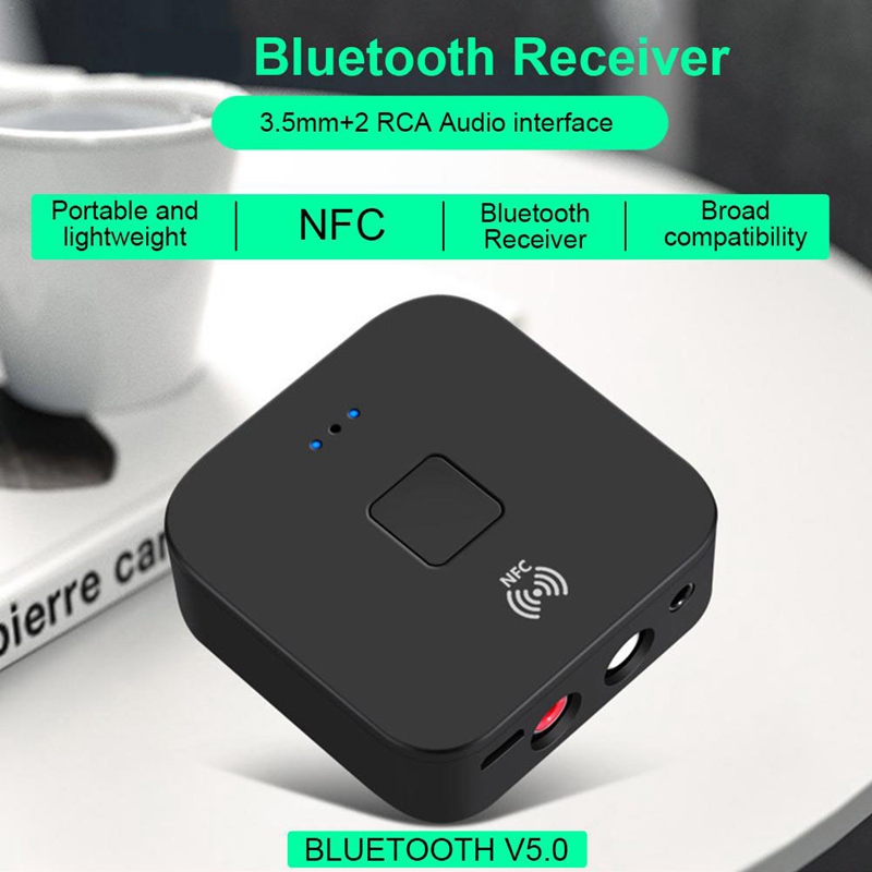 NFC Bluetooth receiver RCA/AUX music receiver Bluetooth receiver ...