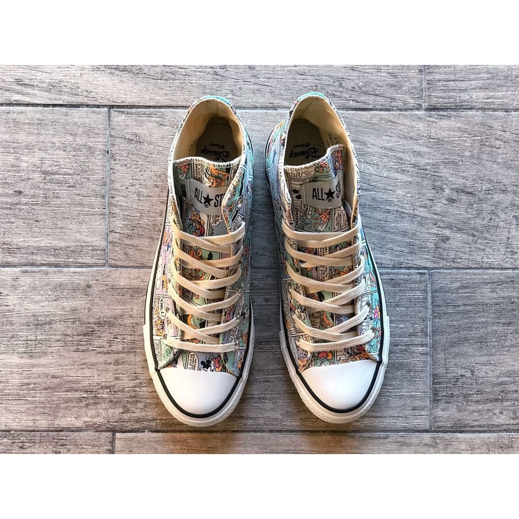 ใหม่ Converse All Star Mickey Mouse โตเกียวรองเท้าผ้าใบ จำกัด Unisex ...