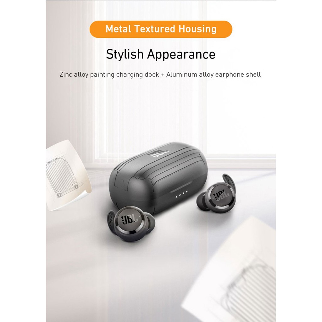 T280 TWS หูฟังบลูทูธไร้สาย T280TWS เสียงเบสลึก กันน้ํา พร้อมไมโครโฟน เค ...