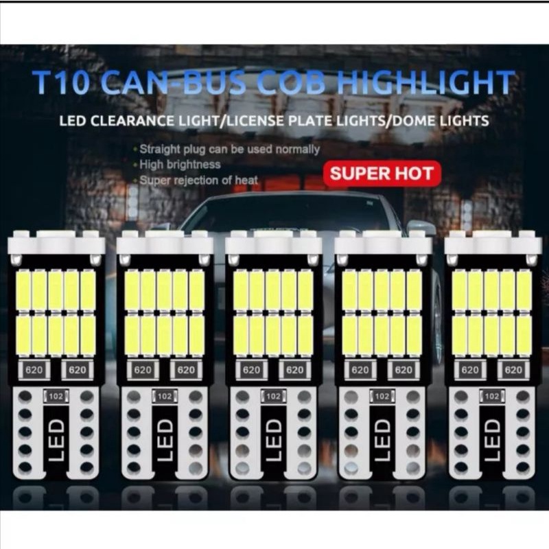 หลอดไฟหรี่ T10 LED 26 ชิฟ 1ชิ้น - tontharapong - ThaiPick
