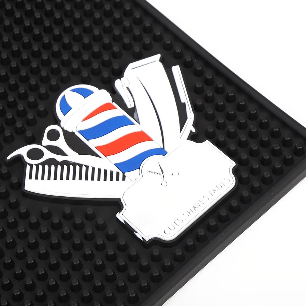 PU Non-Slip Hairdresser Tool Pad Soft Anti-Skid Mat Cushion For Barber ...