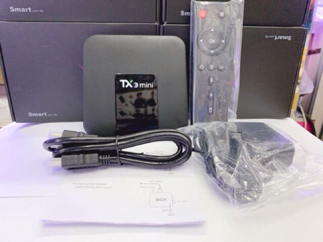 TX3 Mini TV Box Quad Core 2.4GHz 5G WiFi Android vision Support 4K ...