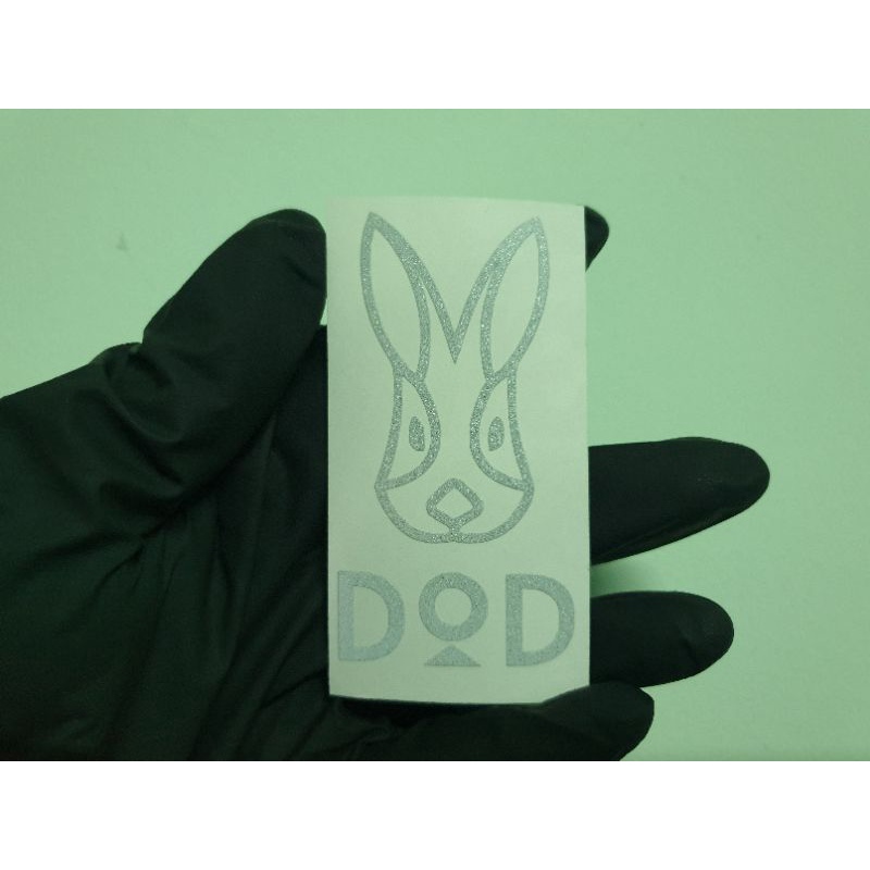 สติ๊กเกอร์ Dod ขาวและดำ 3M สะท้อนแสง ทนแดด ทนฝน ไม่ซีด - kaew_carbon ...