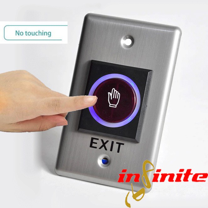 Infrared Sensor Switch No Touch Contactless Door Release Exit Button ...