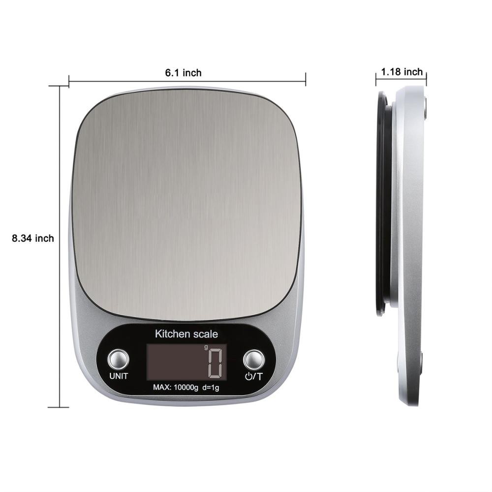 Digital Kitchen Food Scale 10kg High-precision Multifunction Weight ...