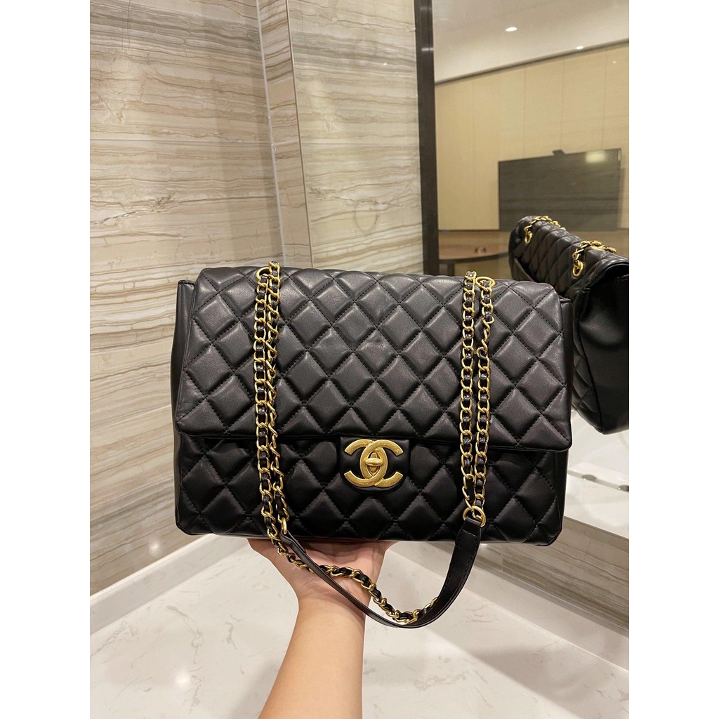 2021 HOT Chanel CHANELCF flip bag hand super good super big name to ...