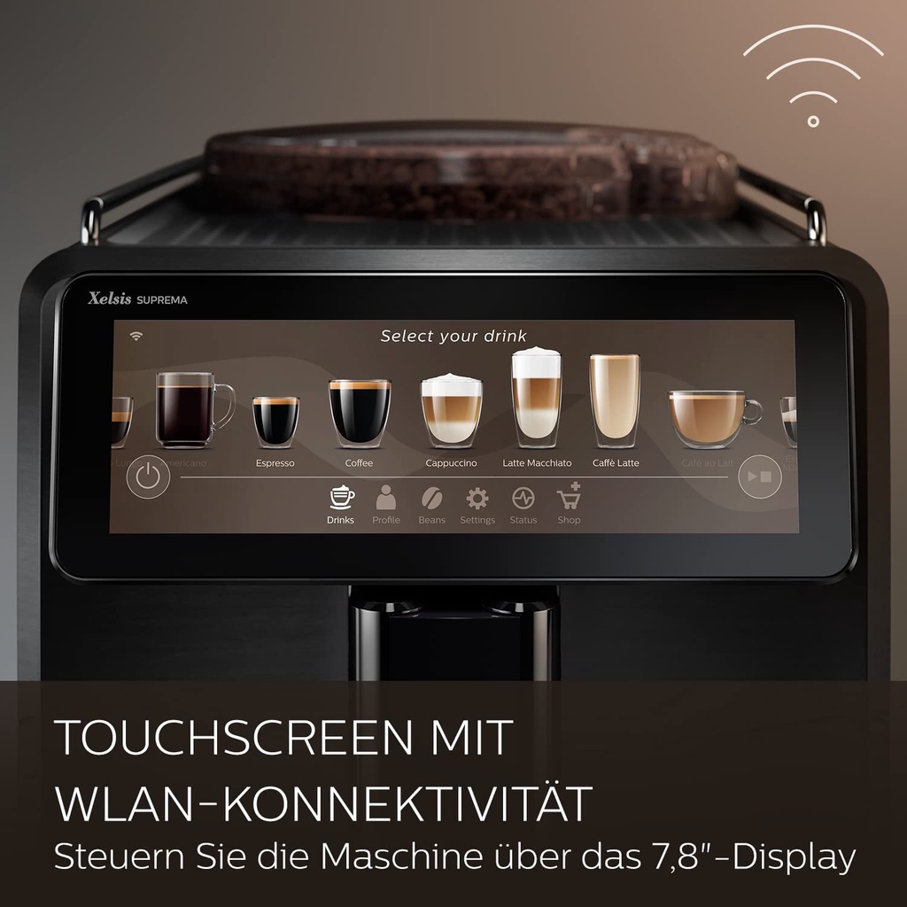 Saeco Xelsis เครื่องชงกาแฟ Suprema Fully Automatic Coffee Machine 22 ...