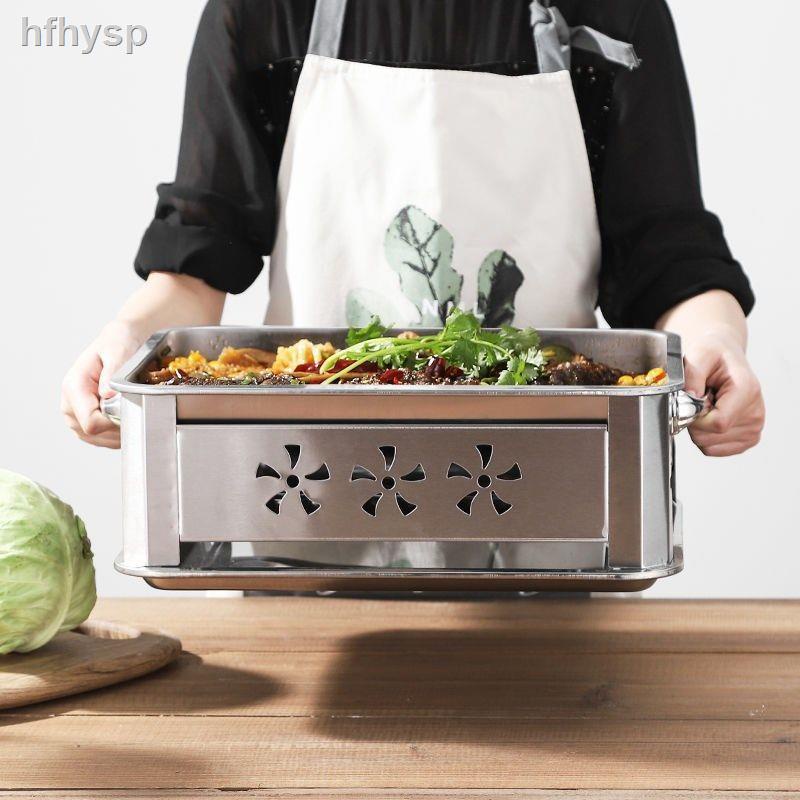Roasted Fish Oven Stainless Steel Grill Tray 2oTe - y18chtf9g2 - ThaiPick