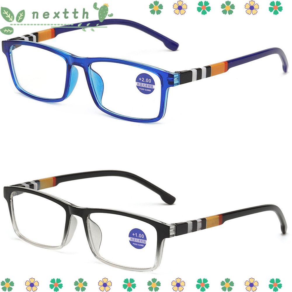 Nextshop แว่นตาอ่านหนังสือ กรอบเบาพิเศษ ป้องกันแสงสีฟ้า แบบพกพา หรูหรา ...