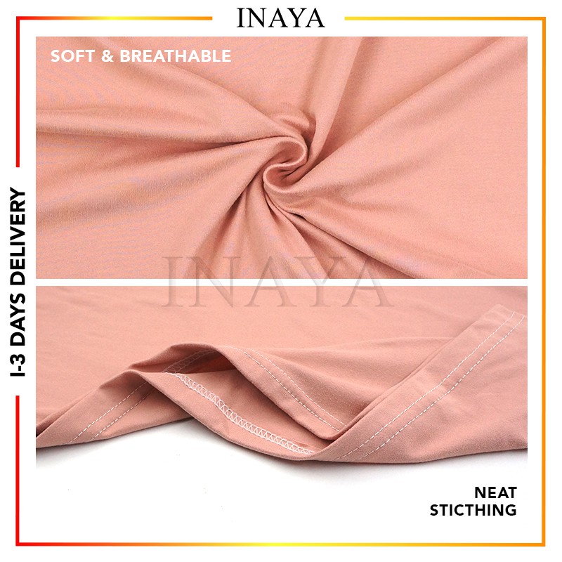 Inaya เสื้อยืดคอกลม แขนยาว ทรงหลวม สไตล์เกาหลี DR00125 - inayabeautyfs ...