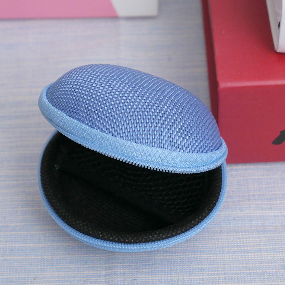 BARRY Portable Zipper Hard Headphone Case Storage Box Earphone ...