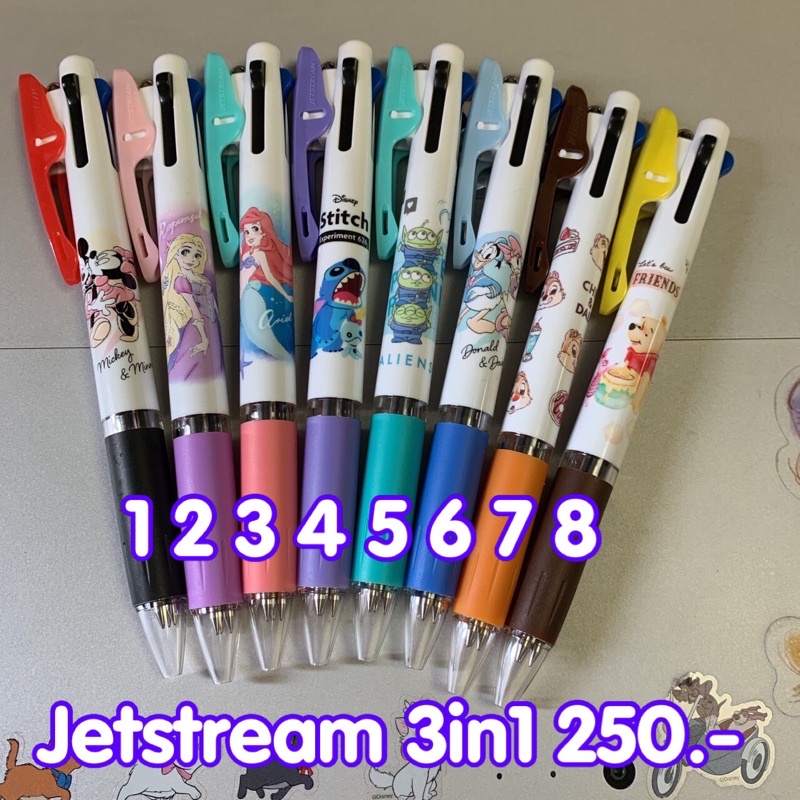 ปากกา jetstream 3in1 disney japan ใหม่ - minty_house - ThaiPick