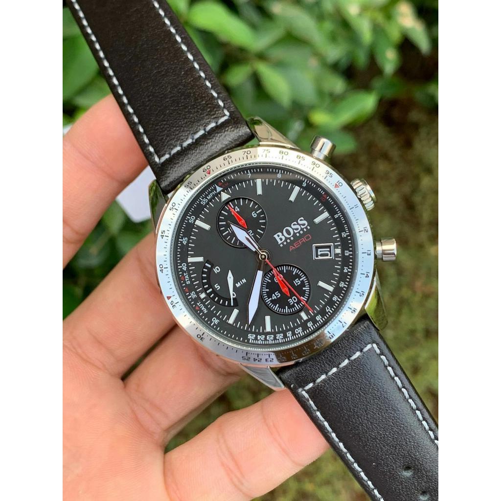 Hugo Boss simple fashion business leisure multi function dial HB1513770 ...