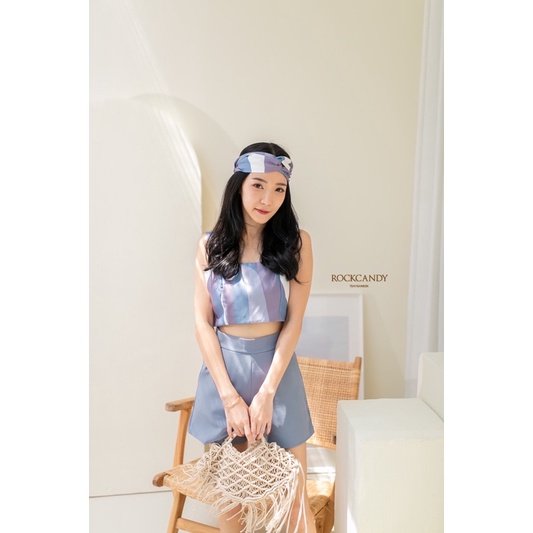 รุ่นนี้ขายดี ROCKCANDY First date set Top Pants ได้3 ชิ้นแถมผ้าโพกหัว - rockcandyofficial - ThaiPick